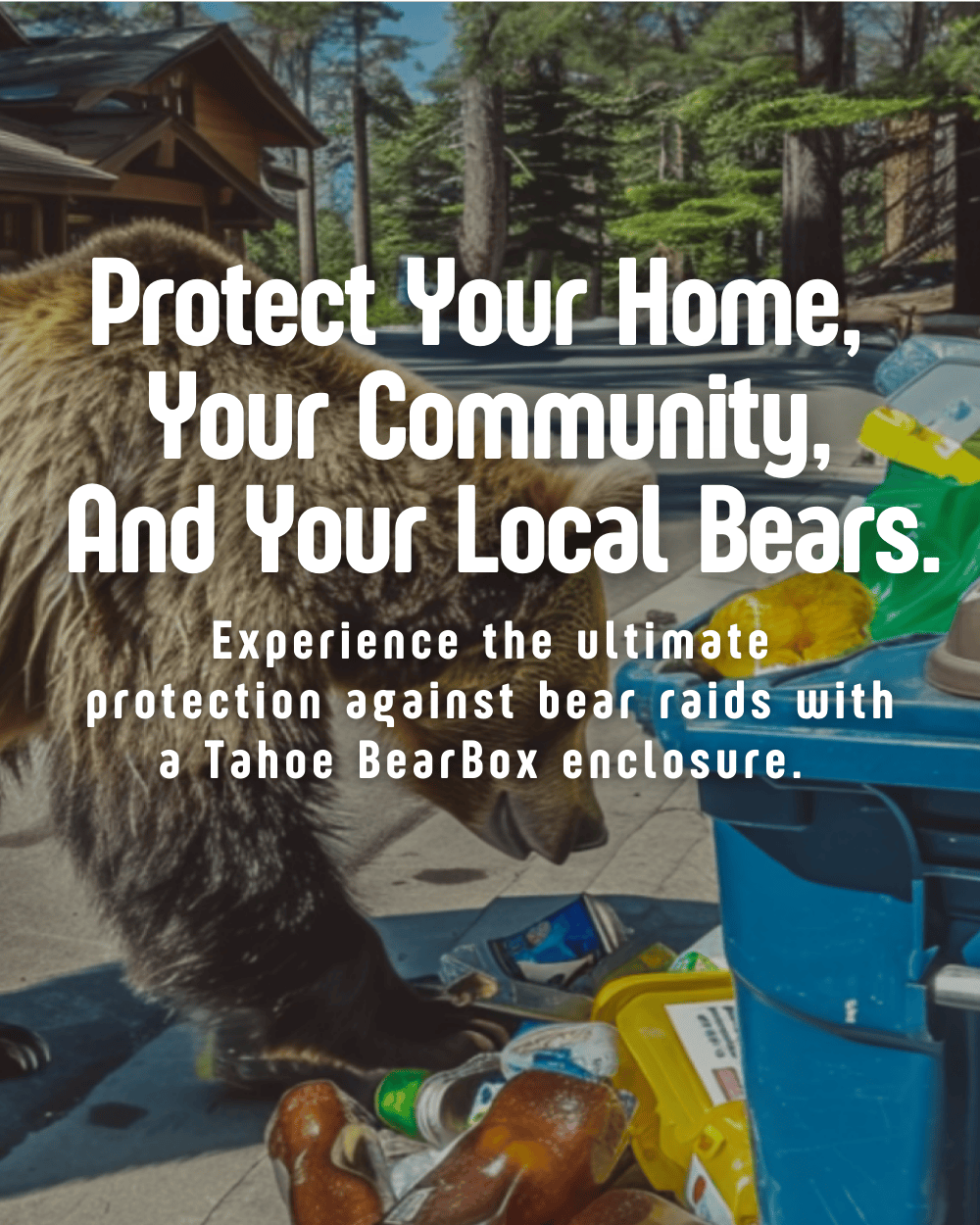Tahoe BearBox Company | Bear Proof Enclosures Residential Commercial ...