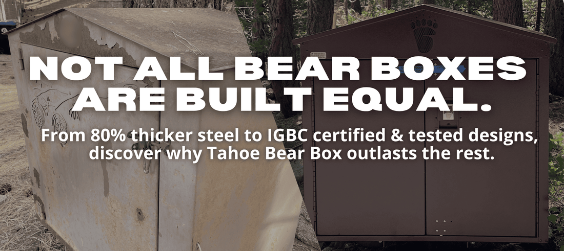 Tahoe Bear Box Company | Bear Proof Enclosures Residential Commercial