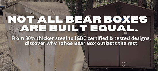 Tahoe Bear Box Company | Bear Proof Enclosures Residential Commercial