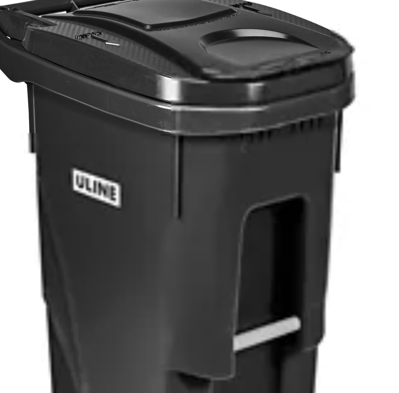 35 Gallon Poly Cart Trash Can with Wheels, Black – Tahoe BearBox